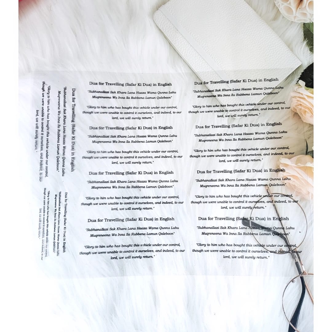 OHP/ Transparent Sheet A4 - D03 – Fzcraftsupplies