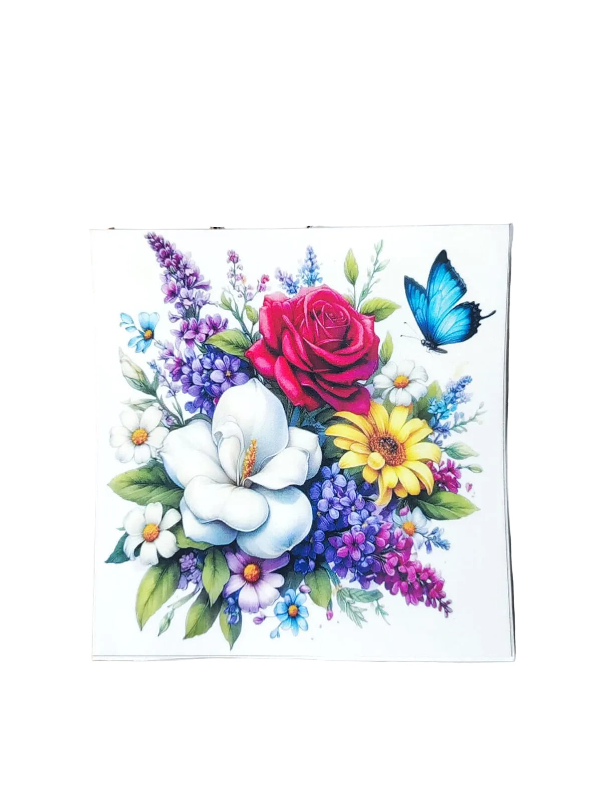 Flower Sticker Sheet D4 – Fzcraftsupplies