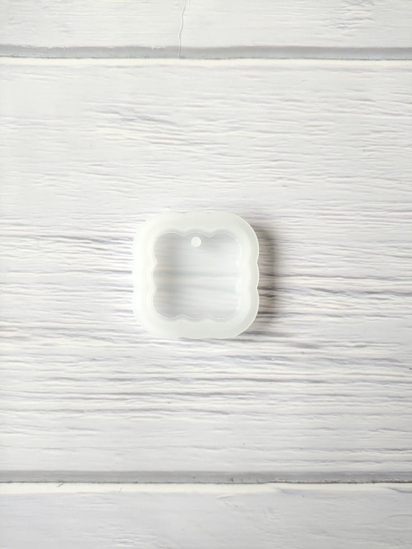 Curved Square Border Keychain Mould – Fzcraftsupplies