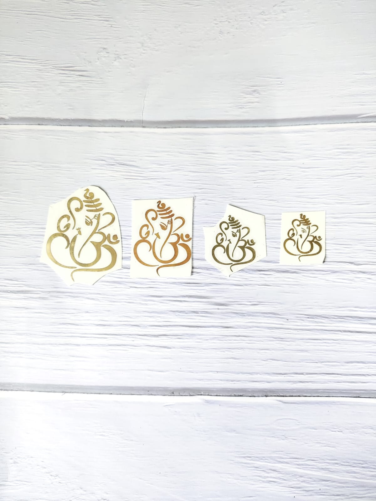 Ganesh Metal Stickers - 1pc – Fzcraftsupplies