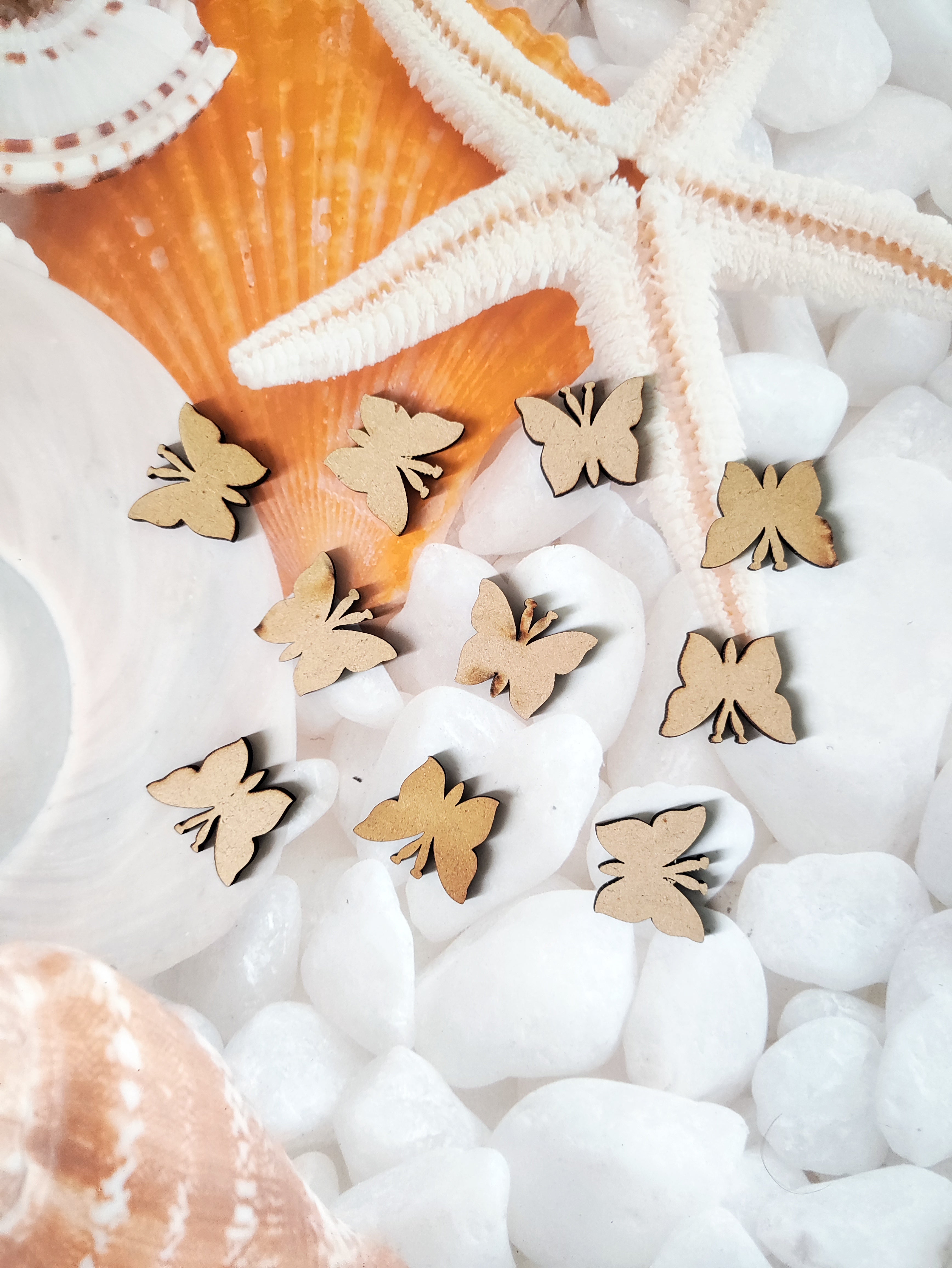 Mini Butterfly MDF Cutout - 10 Pieces – Fzcraftsupplies