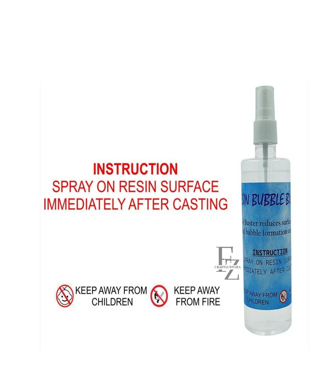 Bubble Buster Spray 200 ML – Fzcraftsupplies
