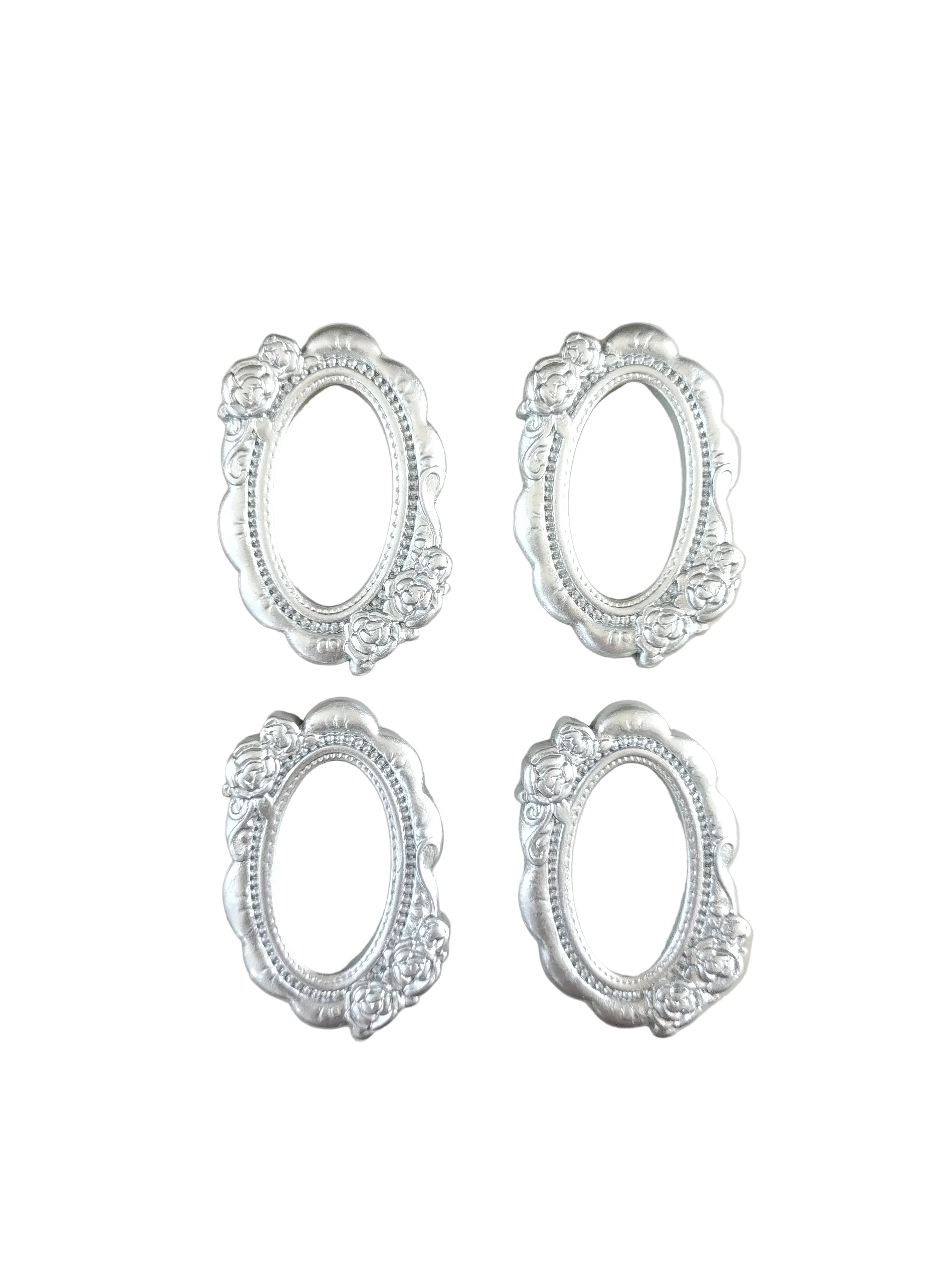 Silver Oval Frame - 1 Piece – Fzcraftsupplies