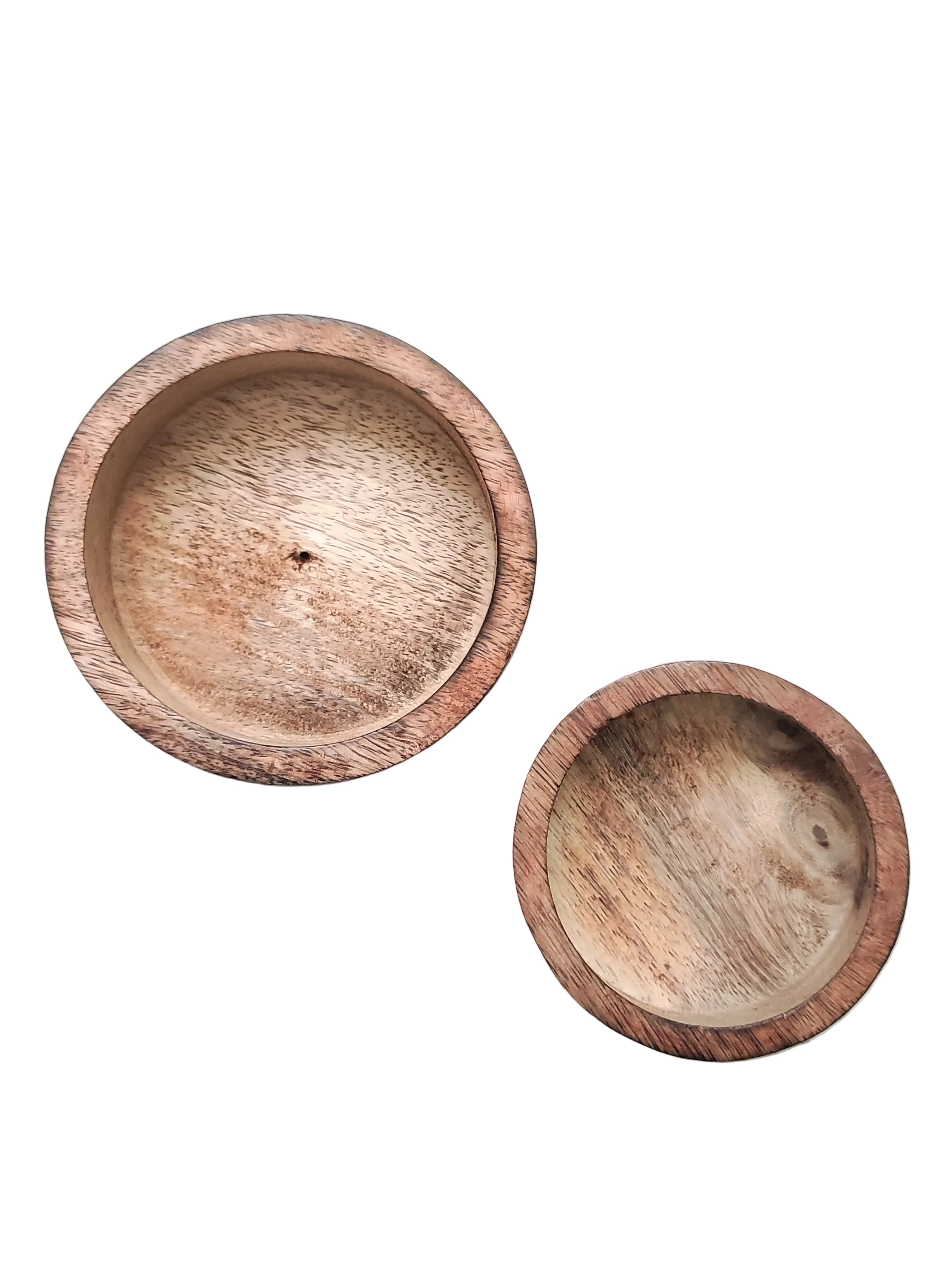 Round Flat Wooden Bowl for Candle Making – Fzcraftsupplies